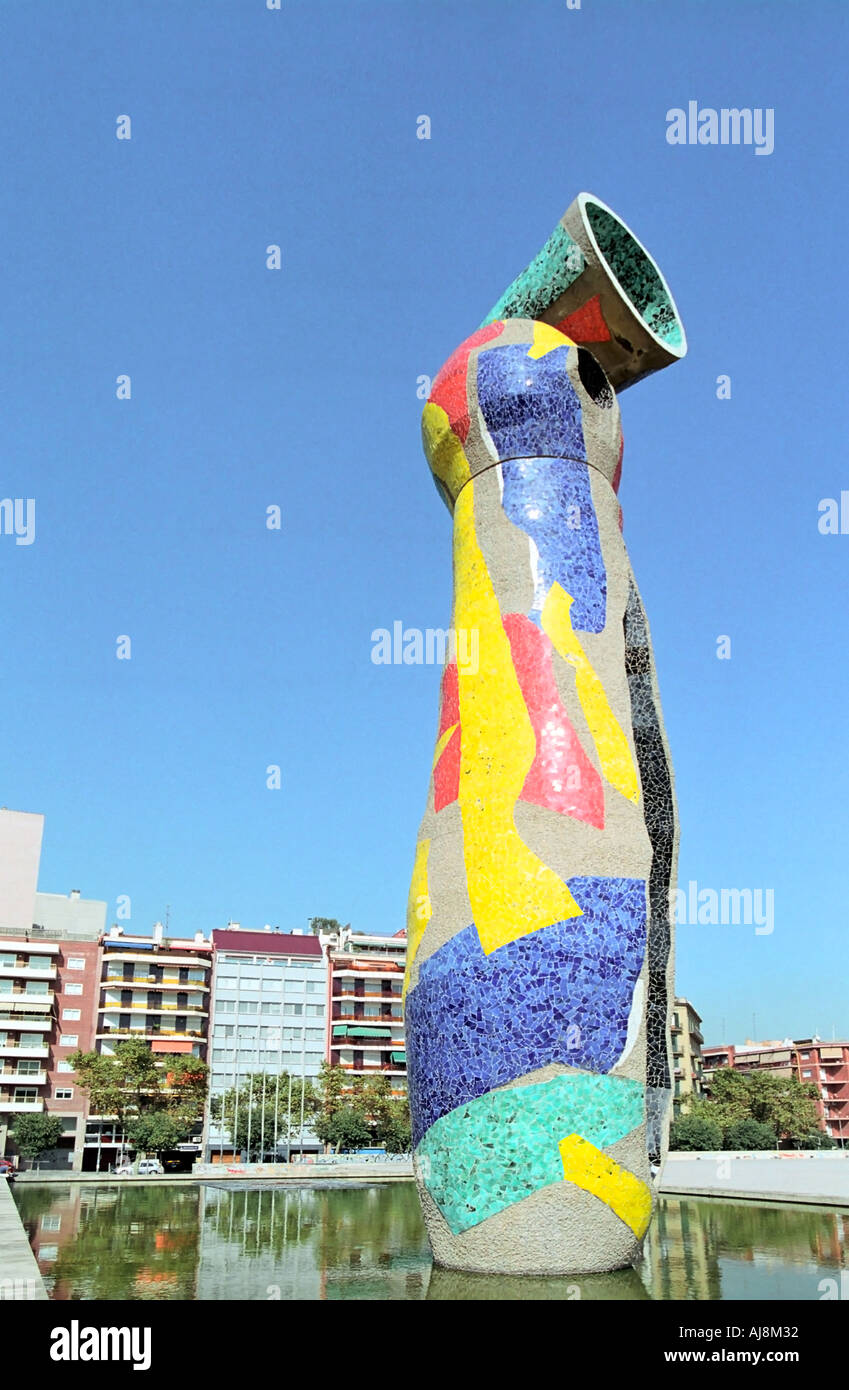Lady bird statue by miro hi-res stock photography and images - Alamy