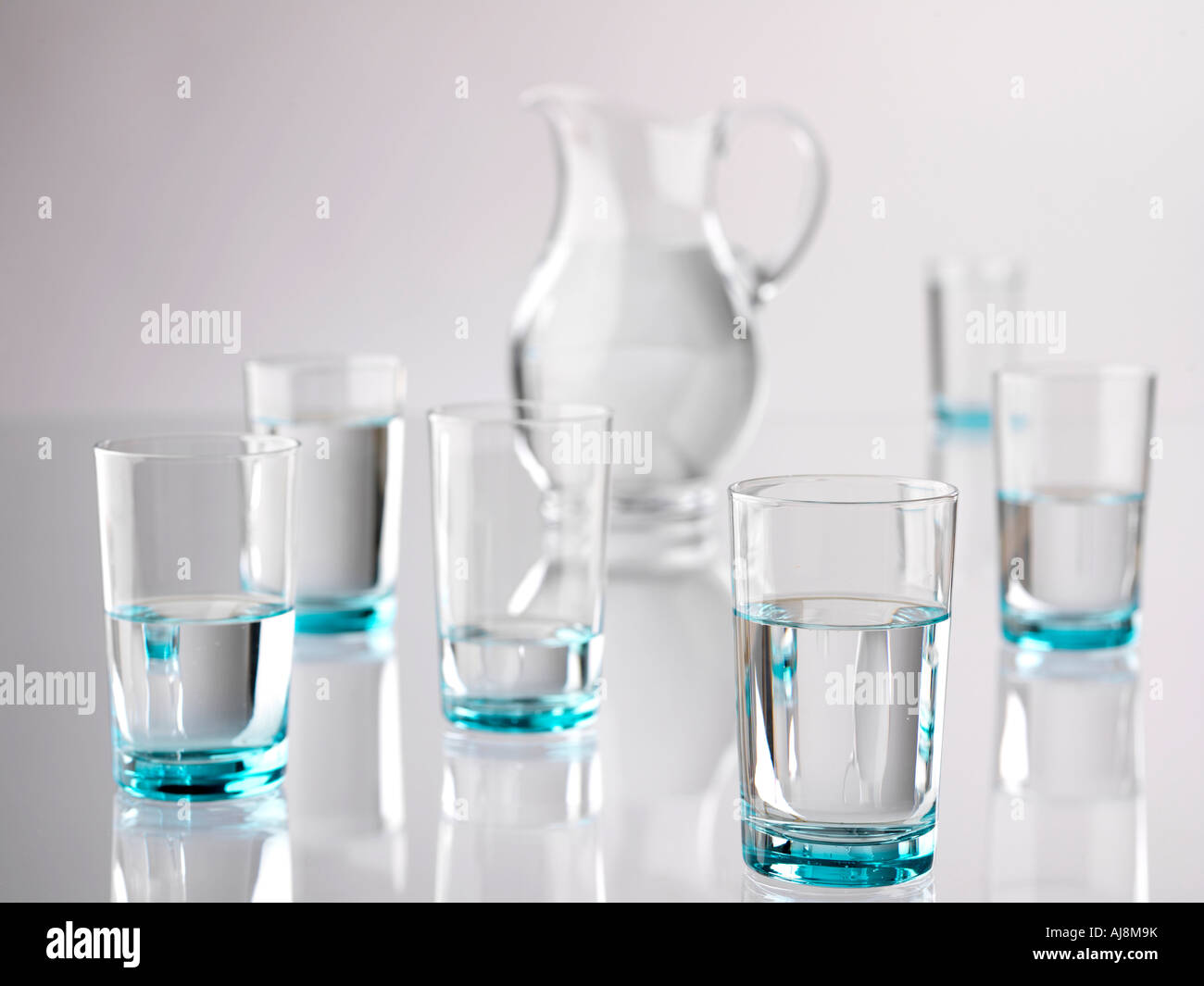 Glass pitcher filled water hi-res stock photography and images - Alamy