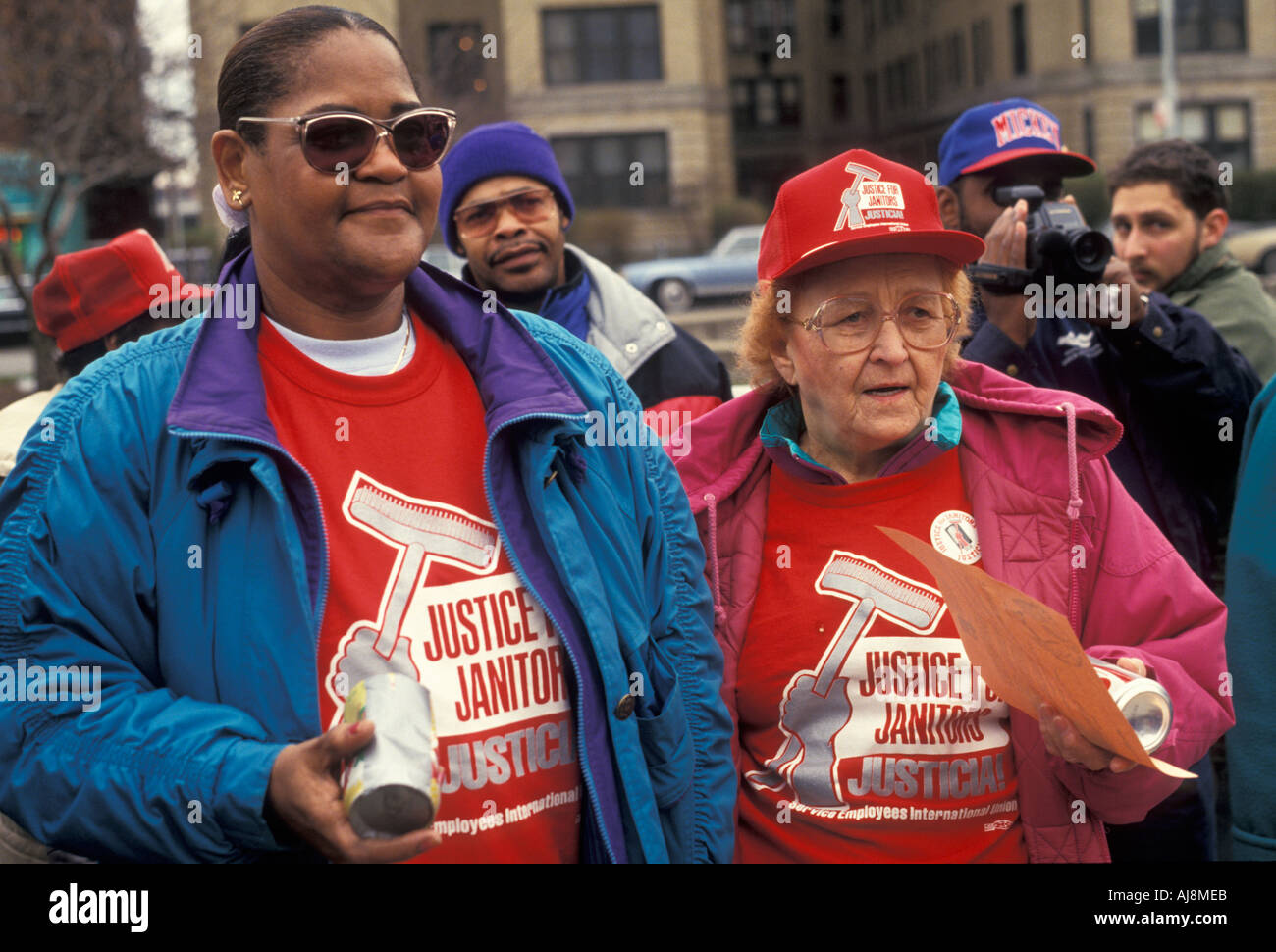 Women janitors hi-res stock photography and images - Alamy