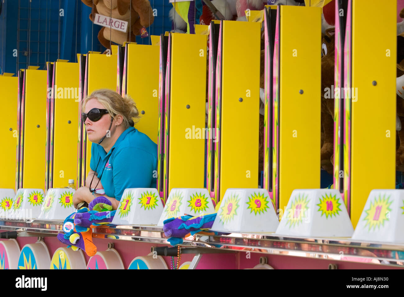 Carnival worker hi-res stock photography and images - Alamy