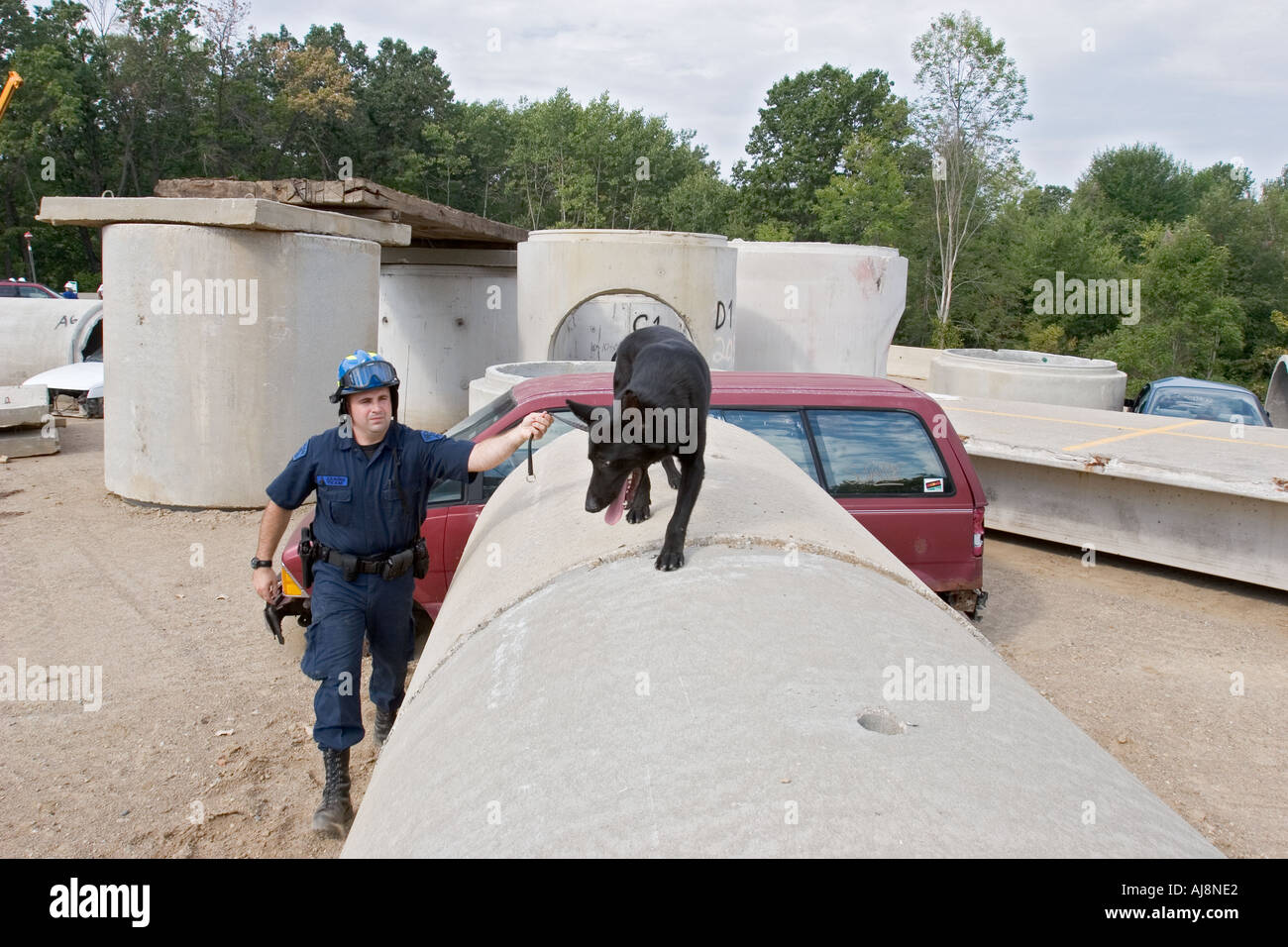 Search and rescue dogs 911 hi-res stock photography and images - Alamy
