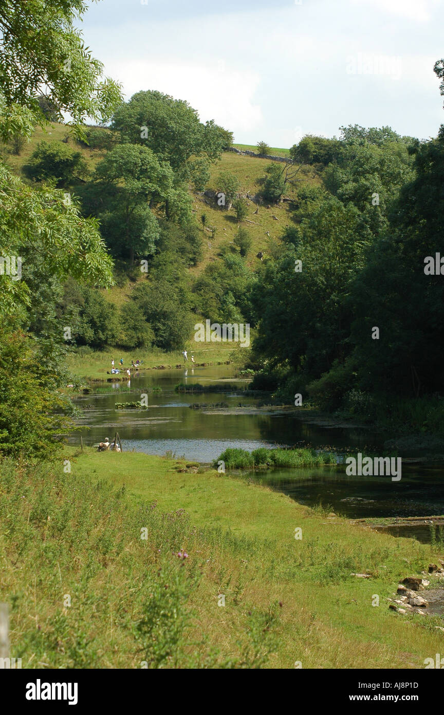 Mc0336 Lathkill 11 View of Dale Stock Photo - Alamy