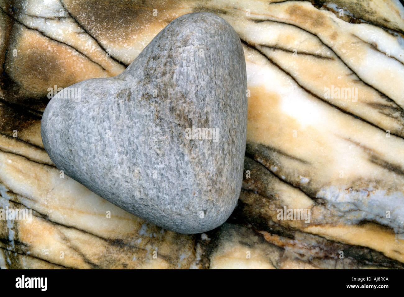 Romantic artistic heart shape rock hi-res stock photography and images ...