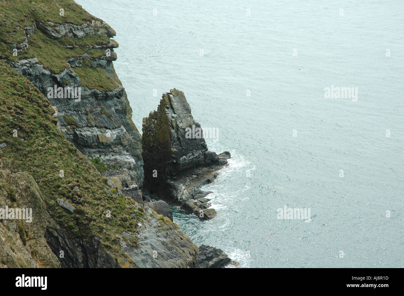 South Stack 03 Cliff Path View Anglesey Stock Photo - Alamy