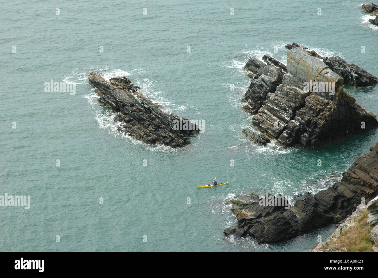 South Stack 04 Cliff Path View Stock Photo - Alamy