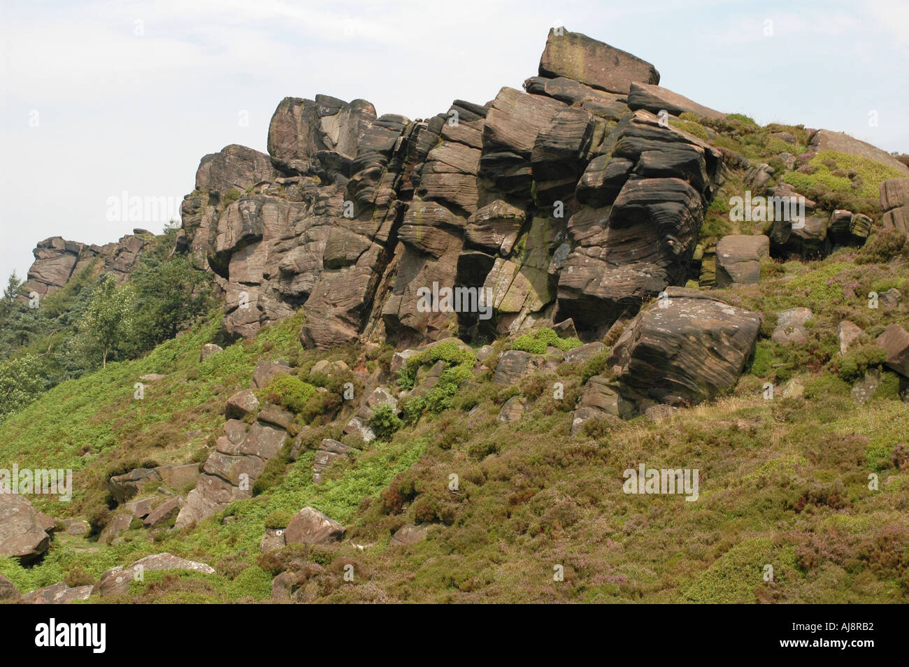 Roaches Rocks Staffordshire Moorlands Stock Photo - Alamy