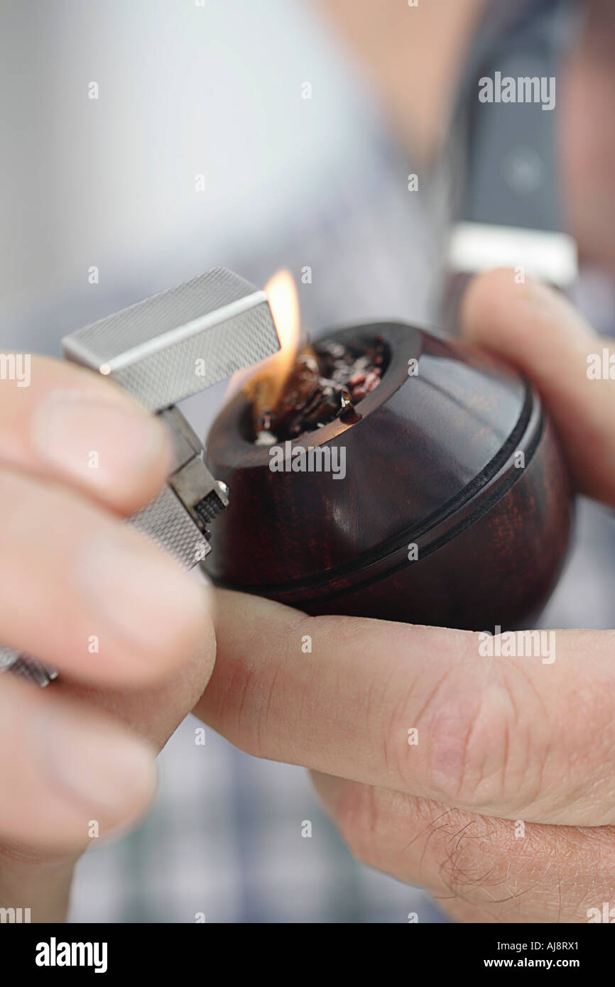 Lighting the pipe hi-res stock photography and images - Alamy