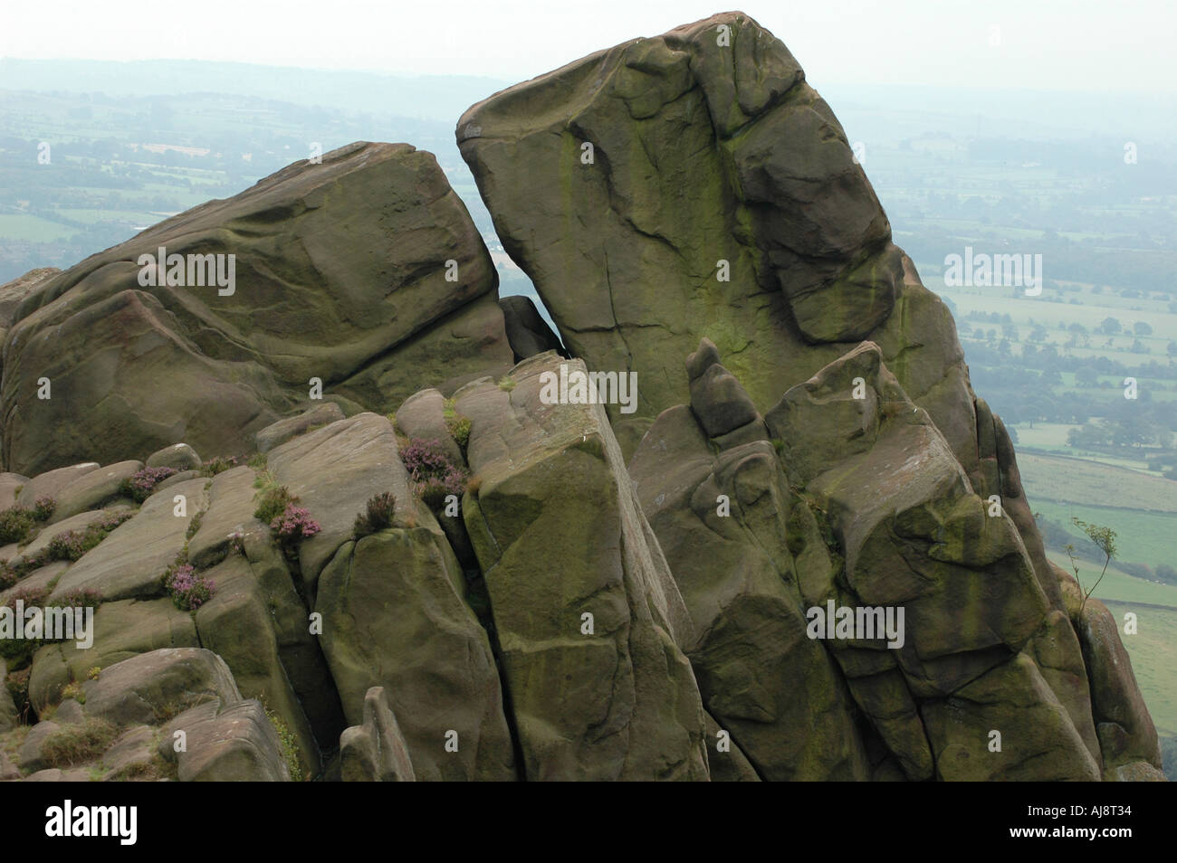 Mc0374 Roaches Rocks 19 Stock Photo - Alamy