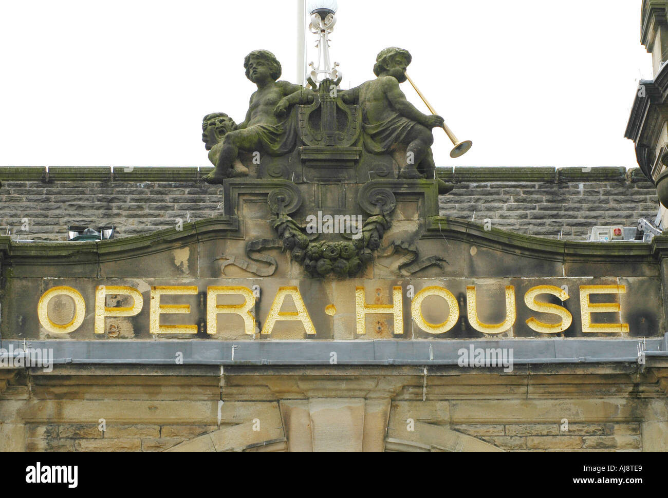 Buxton Opera House Sign Stock Photo - Alamy