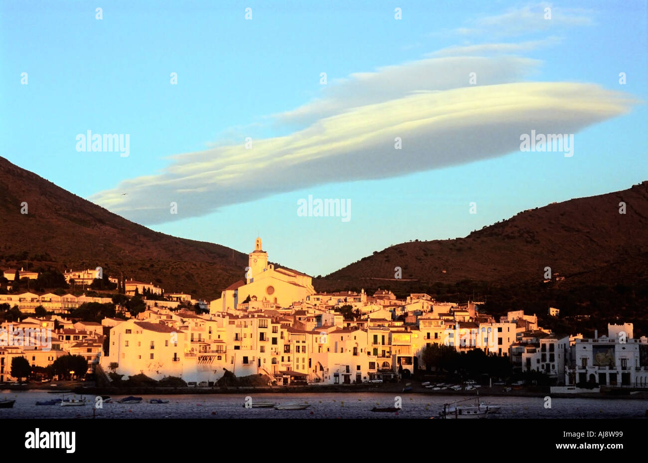 Evening cadaques catalonia spain hi-res stock photography and images ...