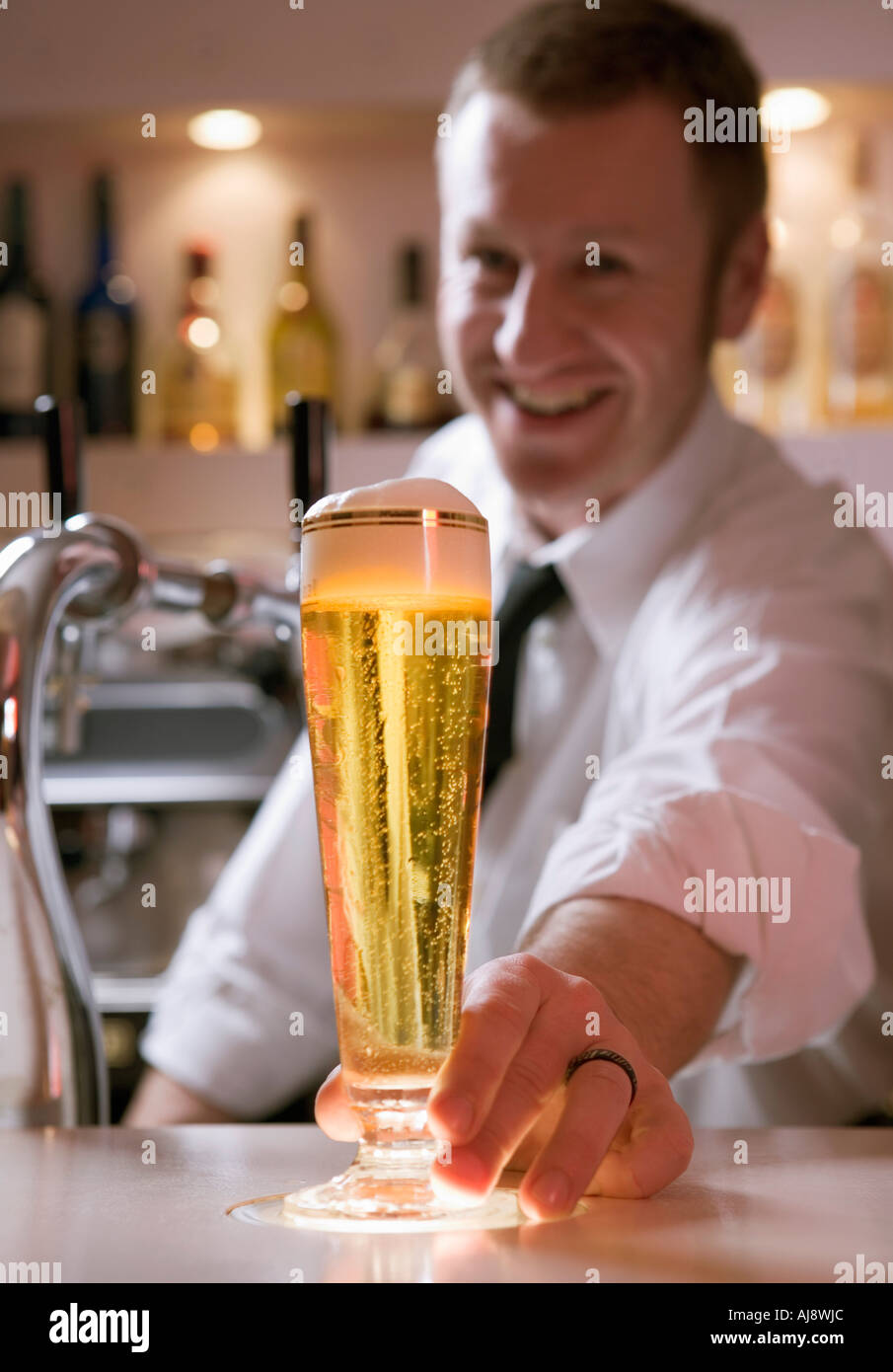 Food serving counter, looking to camera hi-res stock photography and ...