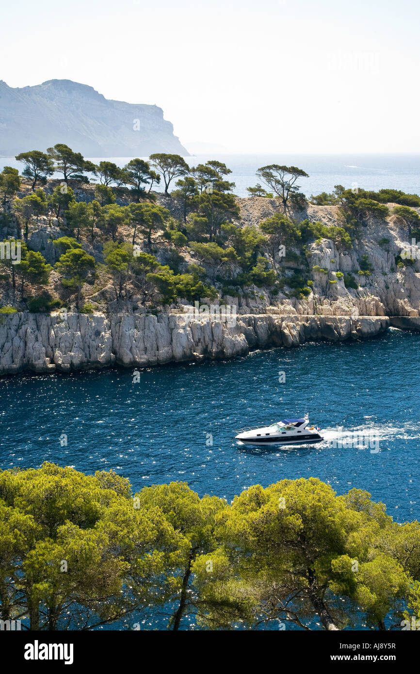 Calanque near Cassis; Port Pin. France Stock Photo - Alamy