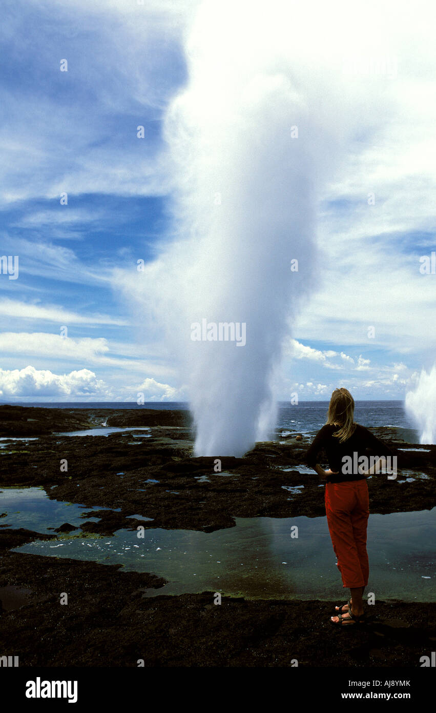 Polynesian woman western samoa south hi-res stock photography and ...