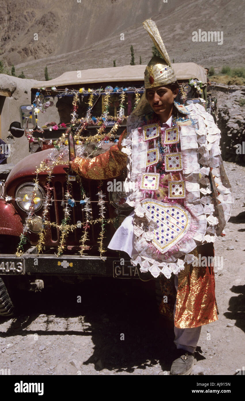 Pakistan Phander Village Life Wedding Vehicle Bridegroom Stock Photo ...