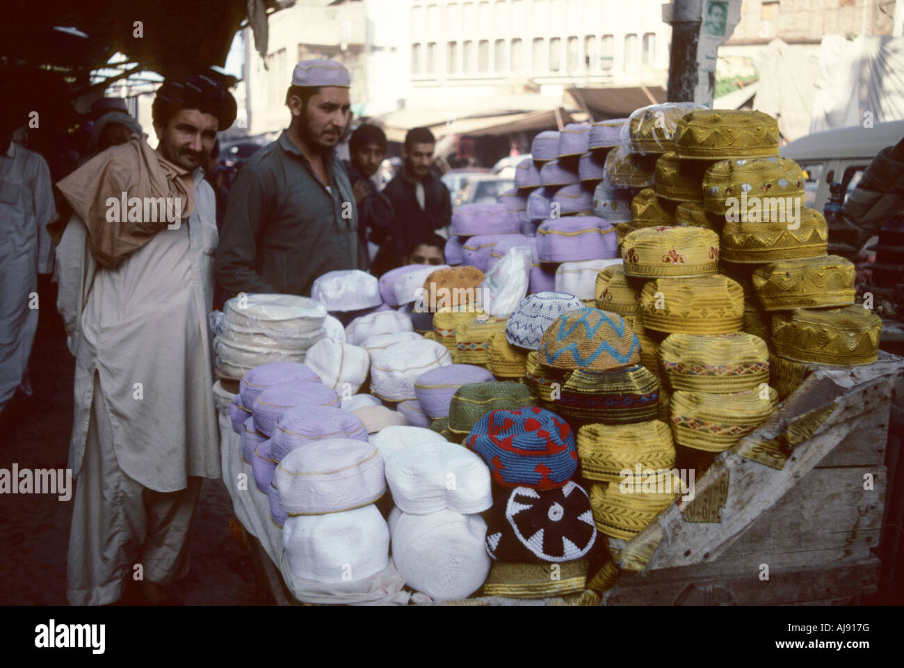 Pakistan NWFP Tribal Area Peshawar Bazaar Stock Photo - Alamy