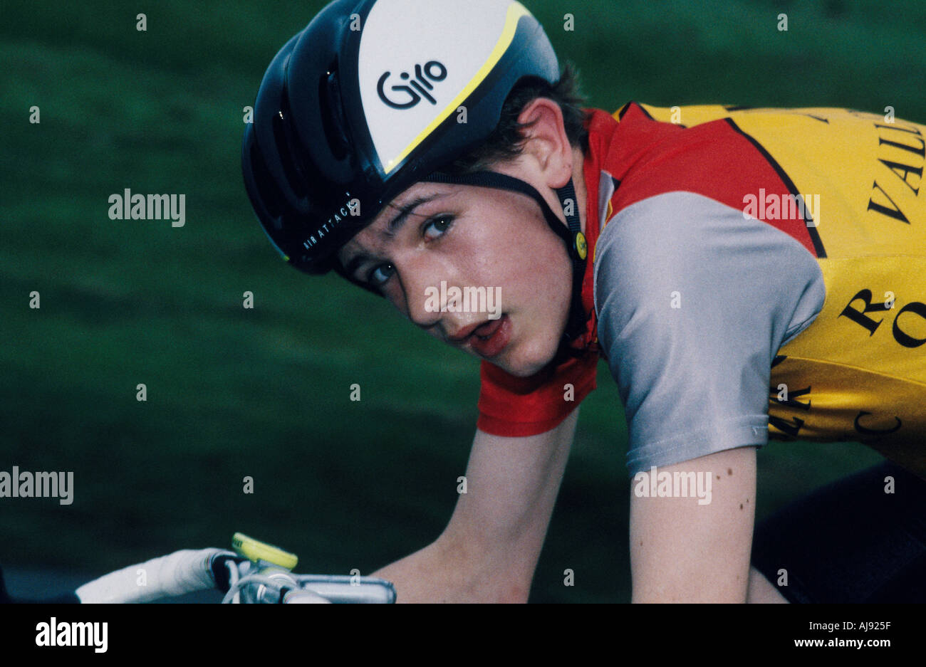 SCHOOL BOY CYCLE RACING Stock Photo - Alamy