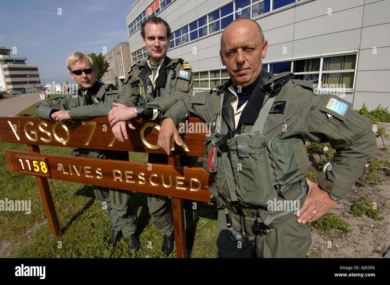 Den Helder Dutch coast guards Stock Photo - Alamy