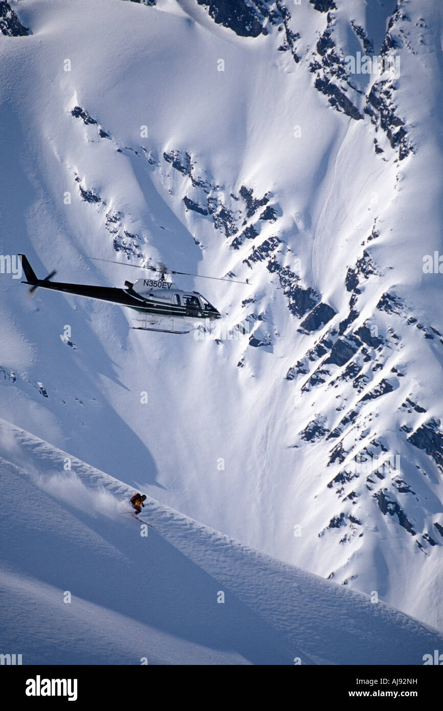 Heli Skiing Wallpaper