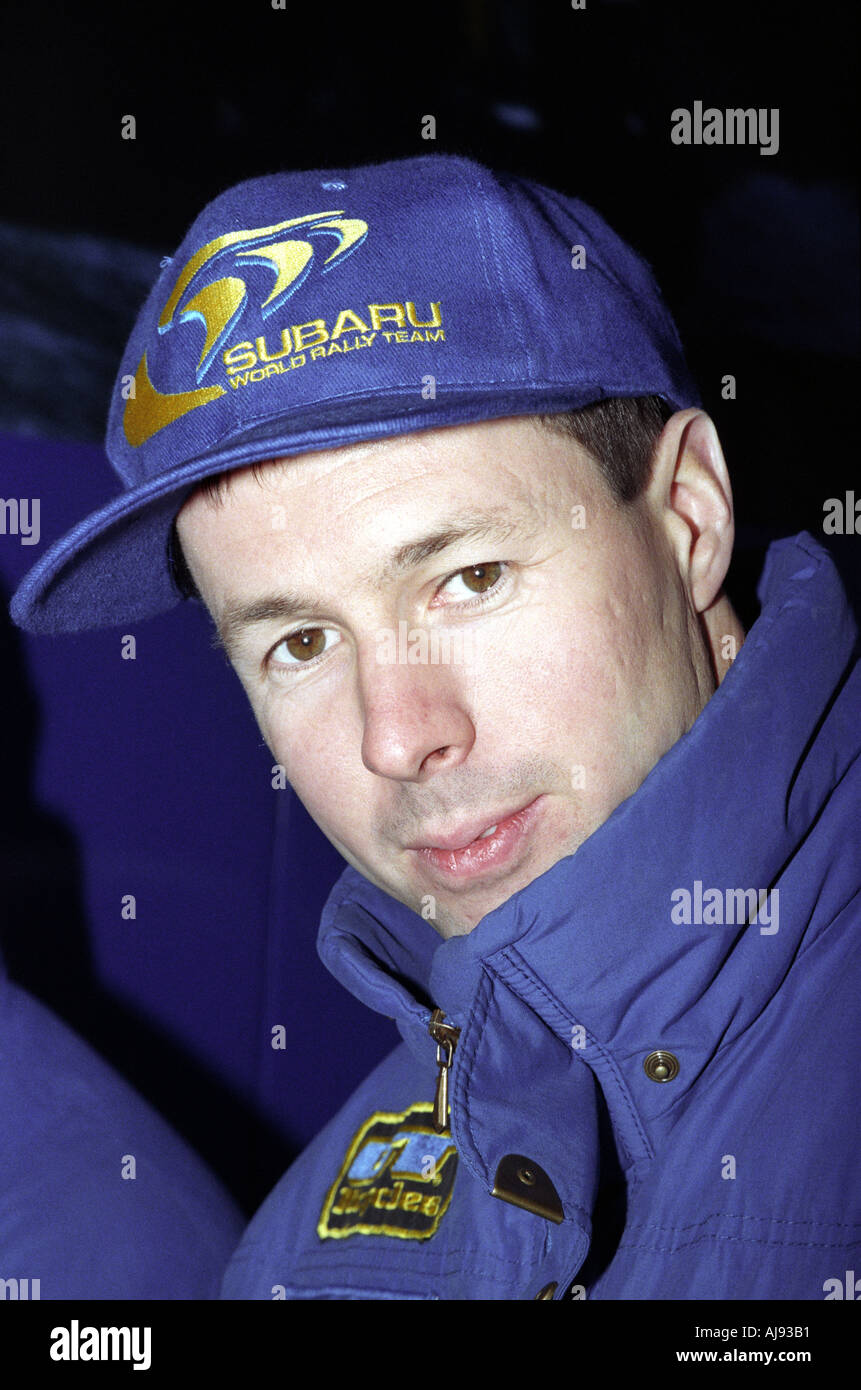Colin McRae British RAC Rally Stock Photo - Alamy