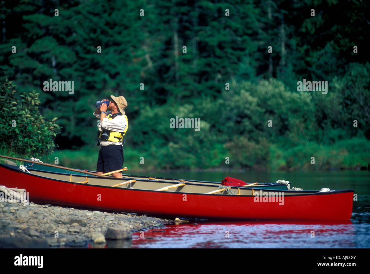 Allagash canoe hi-res stock photography and images - Alamy