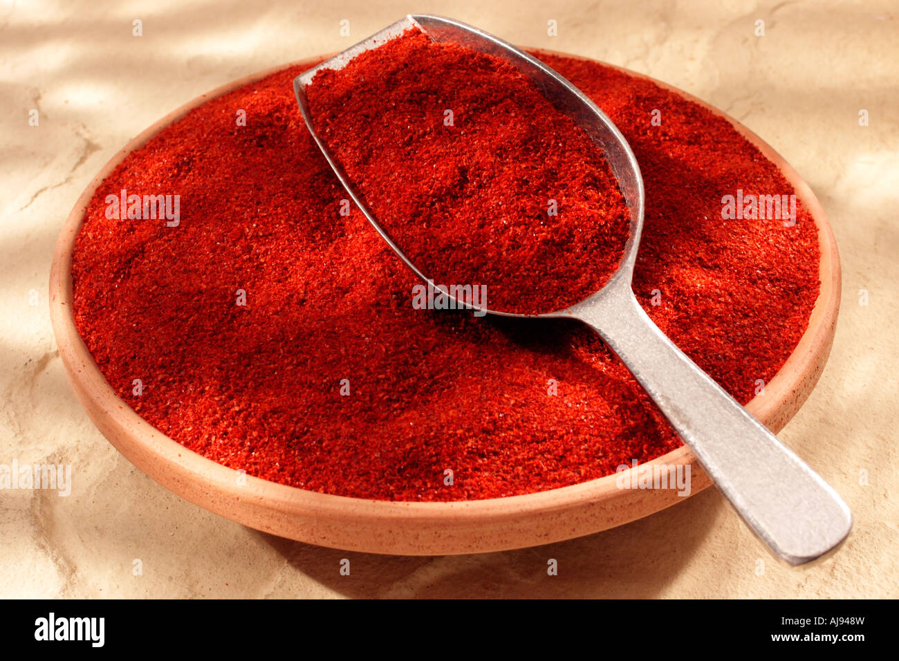 GROUND CHILLI POWDER Stock Photo - Alamy