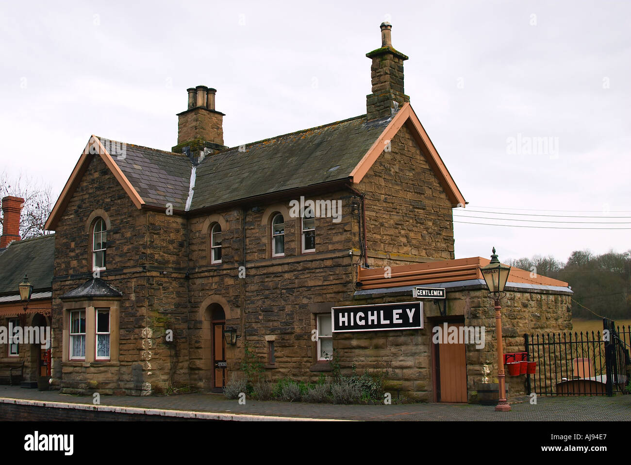 Highley Station Severn Valley Railway Stock Photo - Alamy