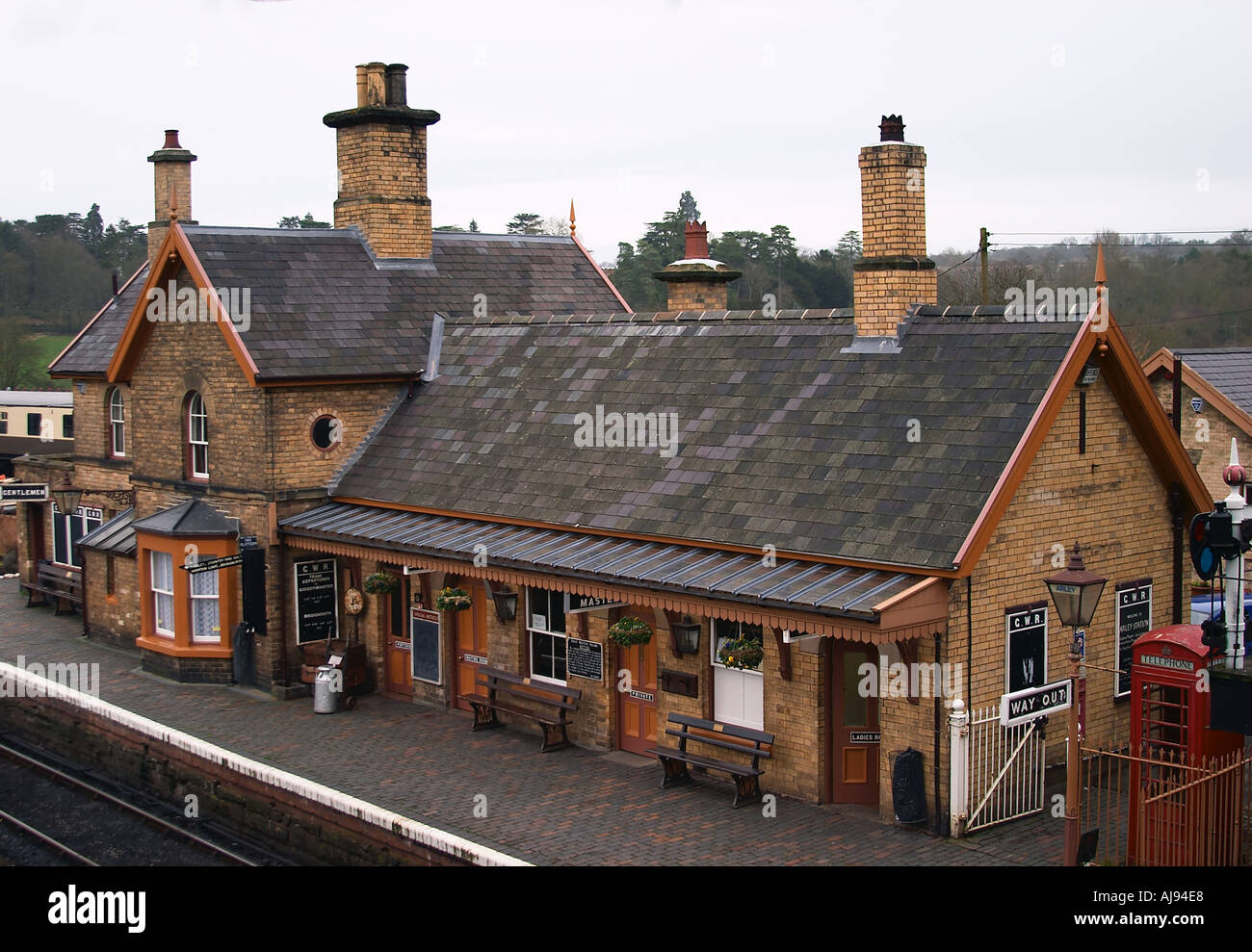 Arley Station Severn Valley Railway Stock Photo - Alamy