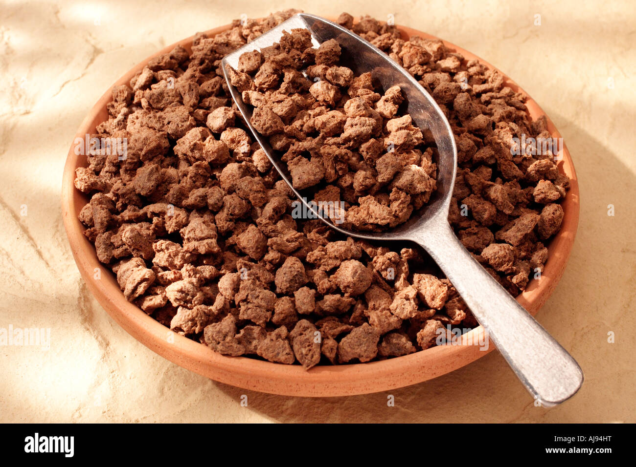 SOYA PROTEIN PIECES Stock Photo - Alamy