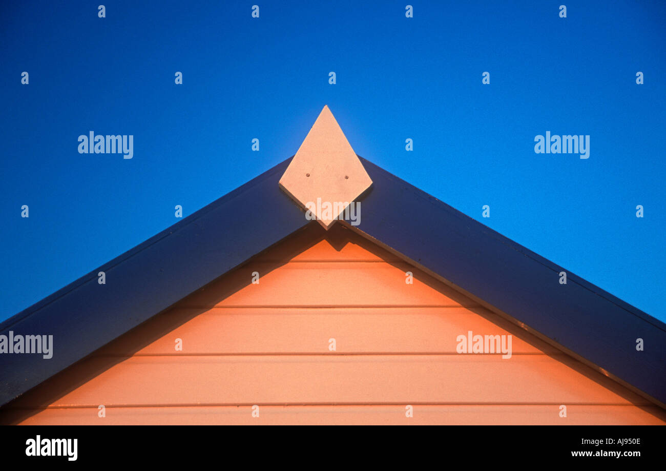 beach hut detail Stock Photo - Alamy