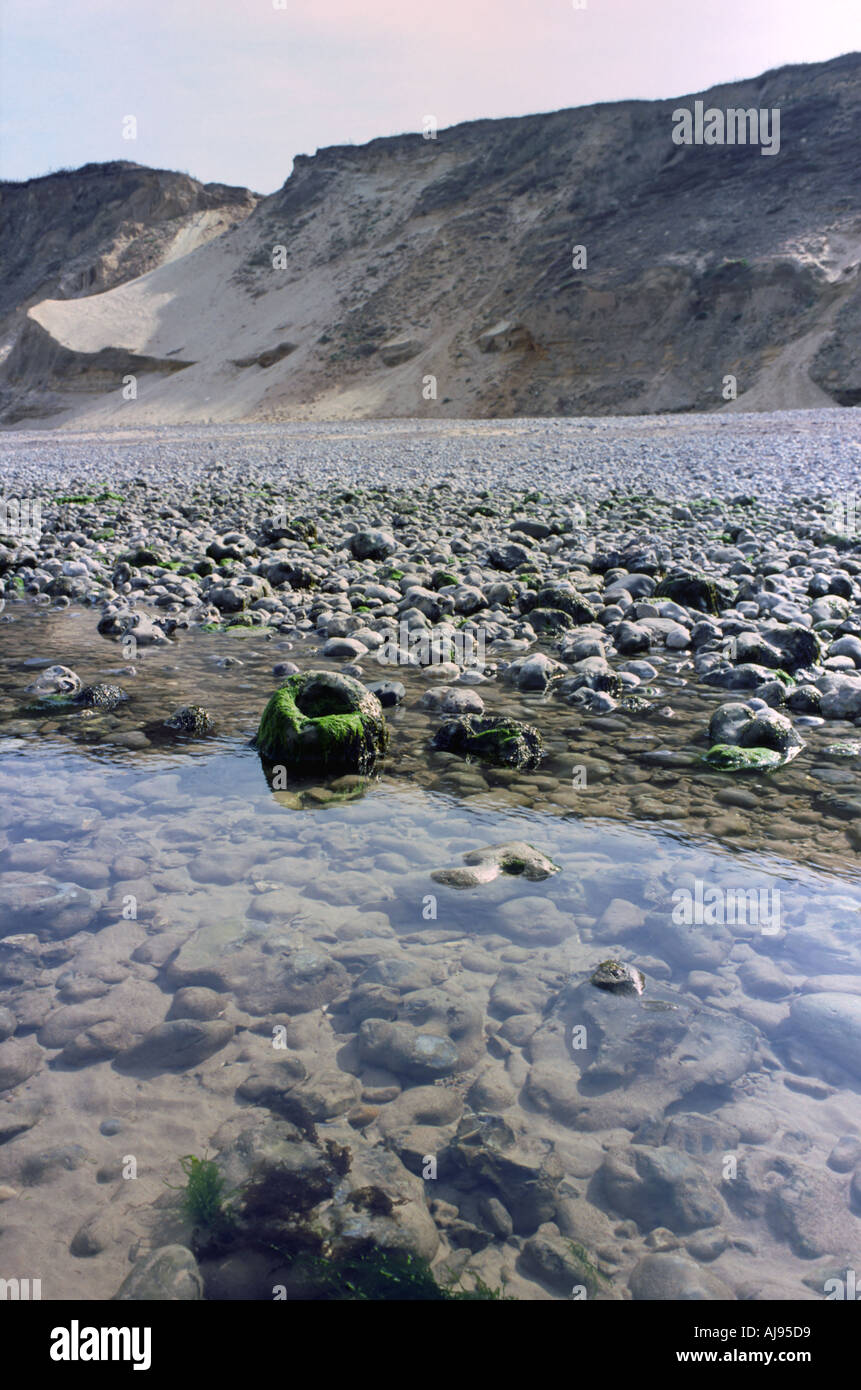 beach and cliffs West Runton Norfolk Stock Photo - Alamy