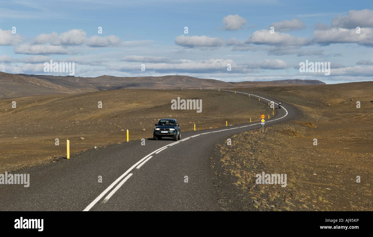 Highland road F26 towards Sprengisandur in Iceland Stock Photo - Alamy