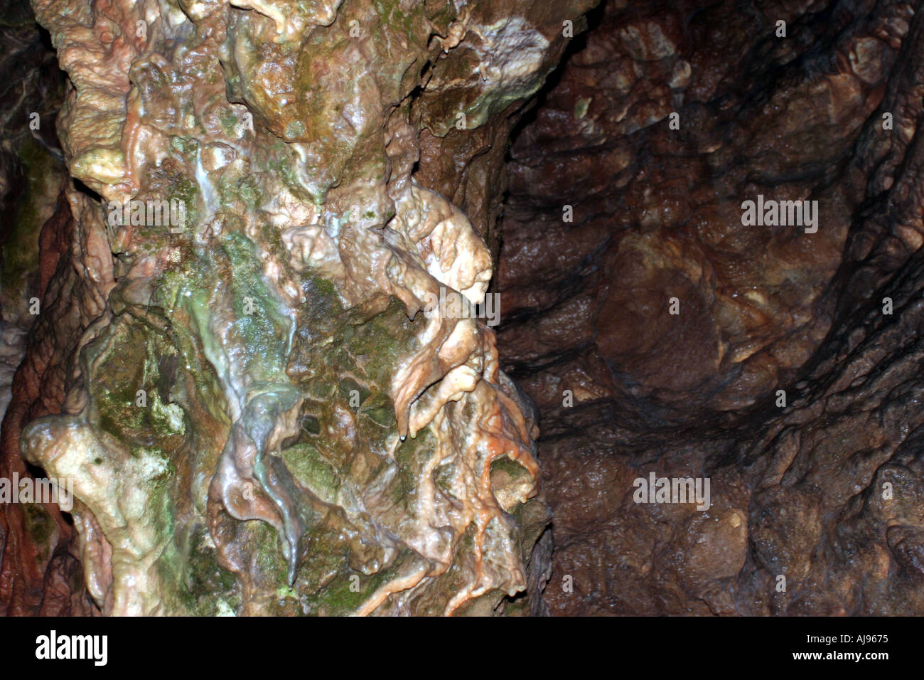 Calcite Formations 3 Stock Photo - Alamy