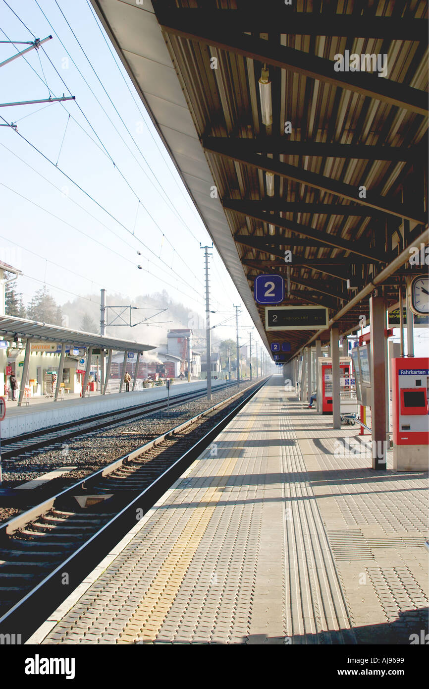 Jenbach Train Station Stock Photo - Alamy