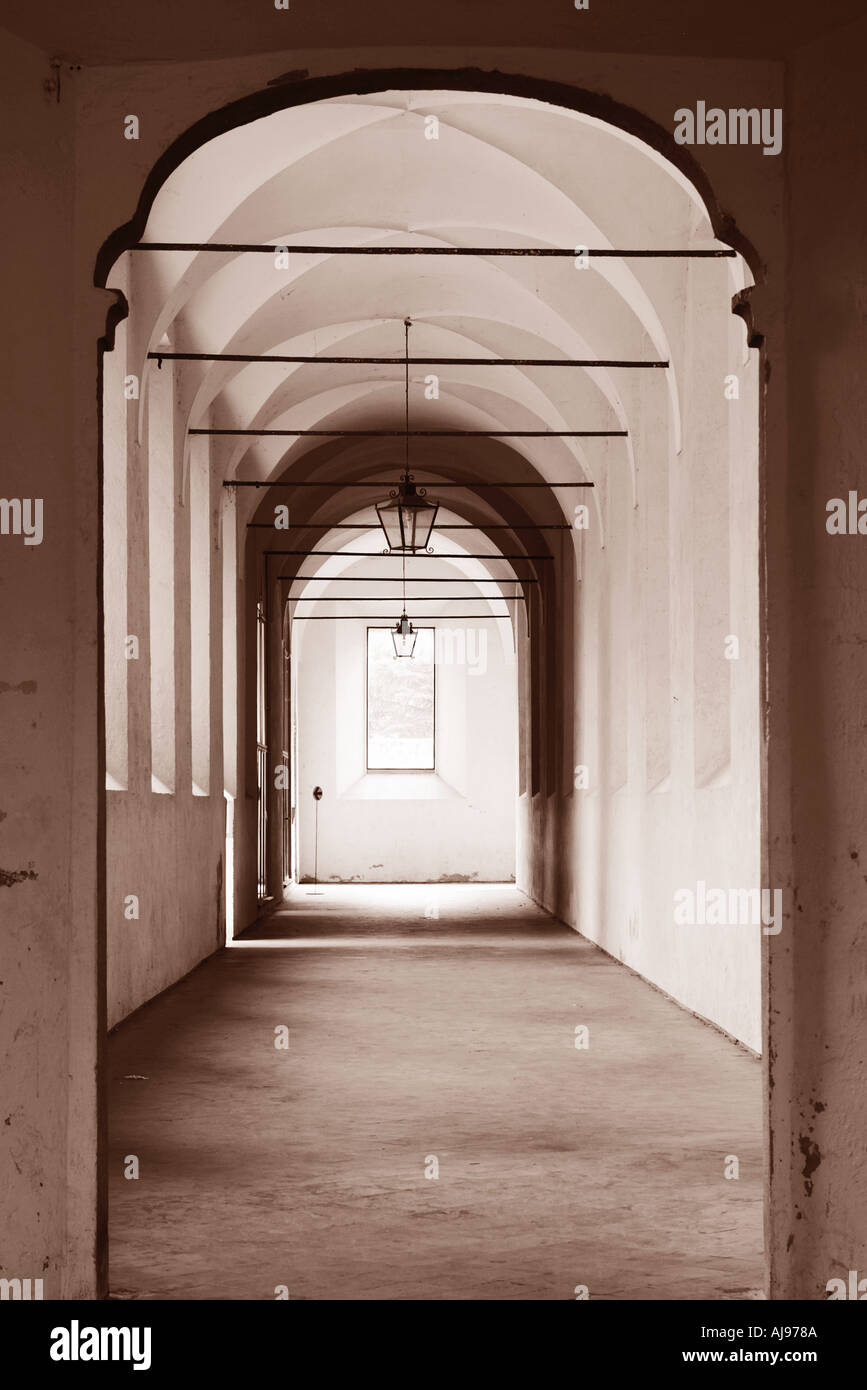 San Colombano monastery Bobbio Val Trebbia Piacenza Italy Stock Photo ...