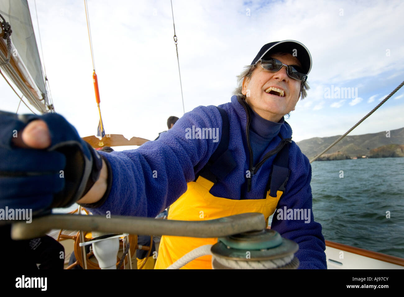 Trimming The Sails High Resolution Stock Photography and Images - Alamy