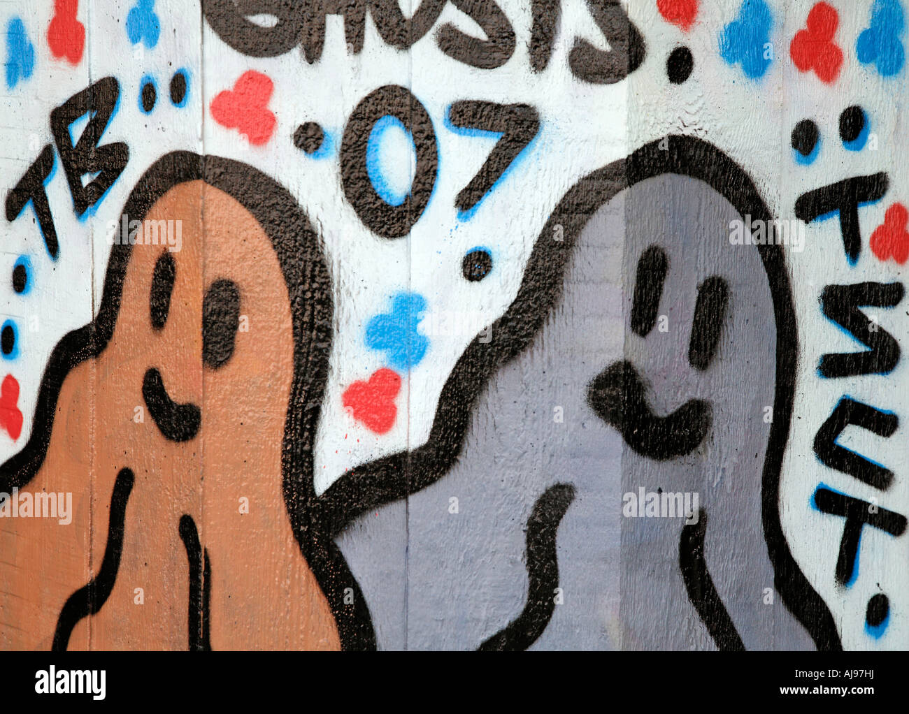 Scary graffiti hi-res stock photography and images - Alamy