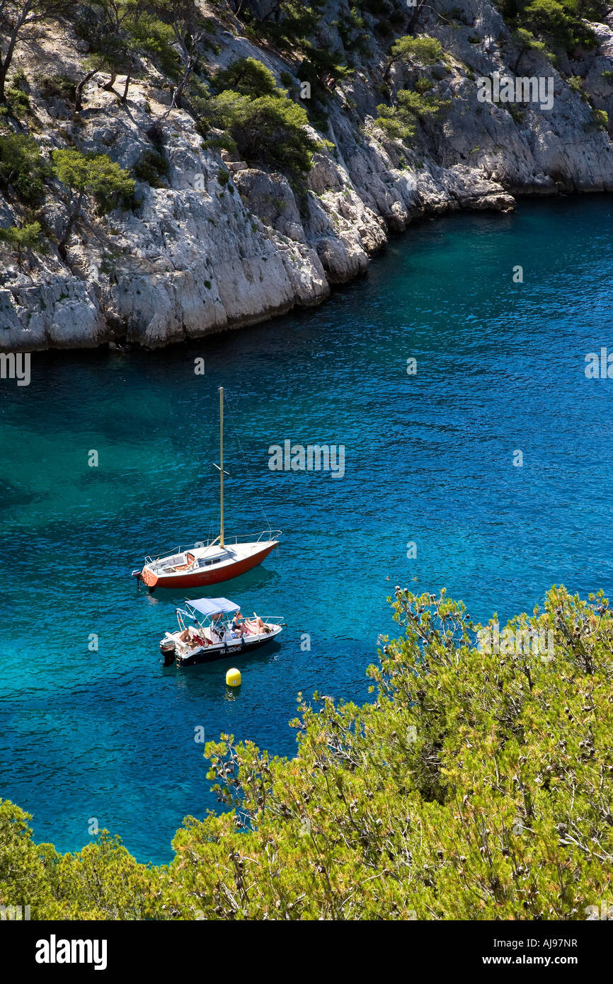 Calanque near Cassis; Port Pin. France Stock Photo - Alamy