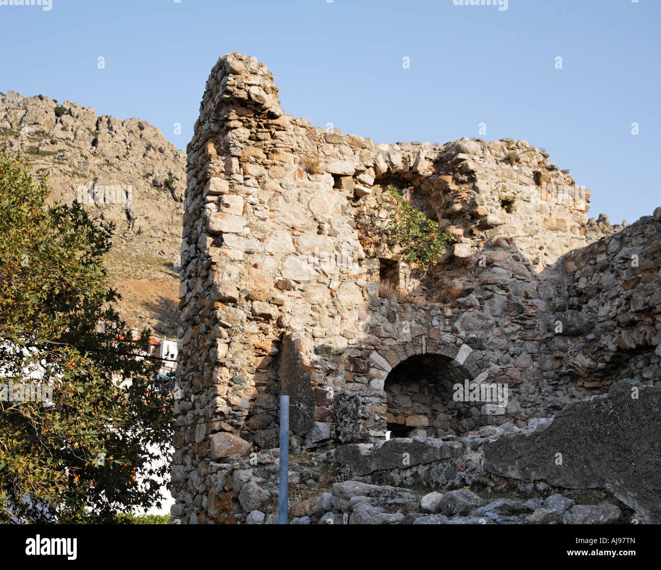 Samothraki castle hi-res stock photography and images - Alamy