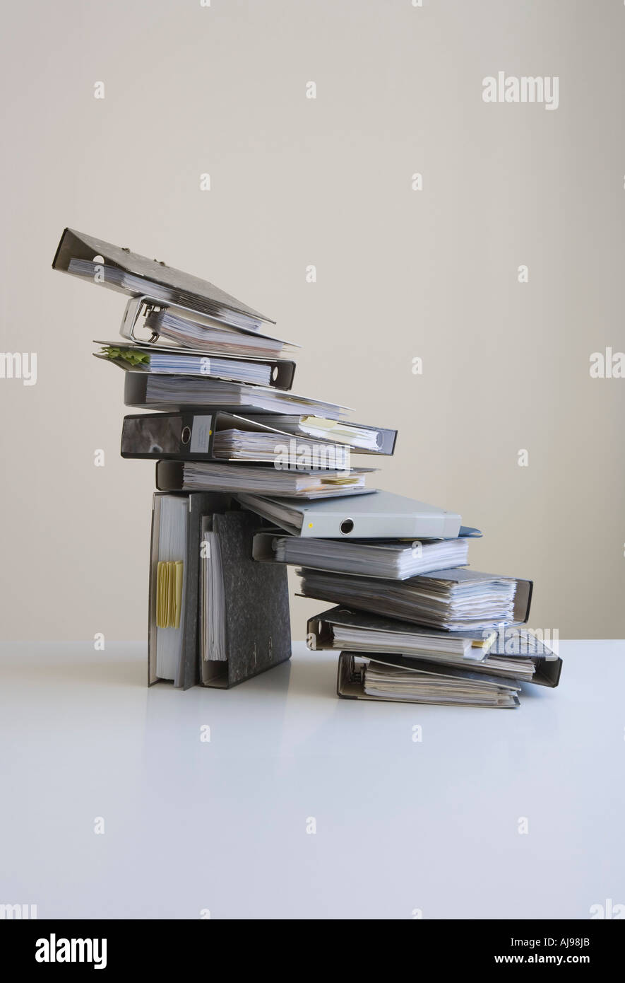 Binders stack nobody hi-res stock photography and images - Alamy