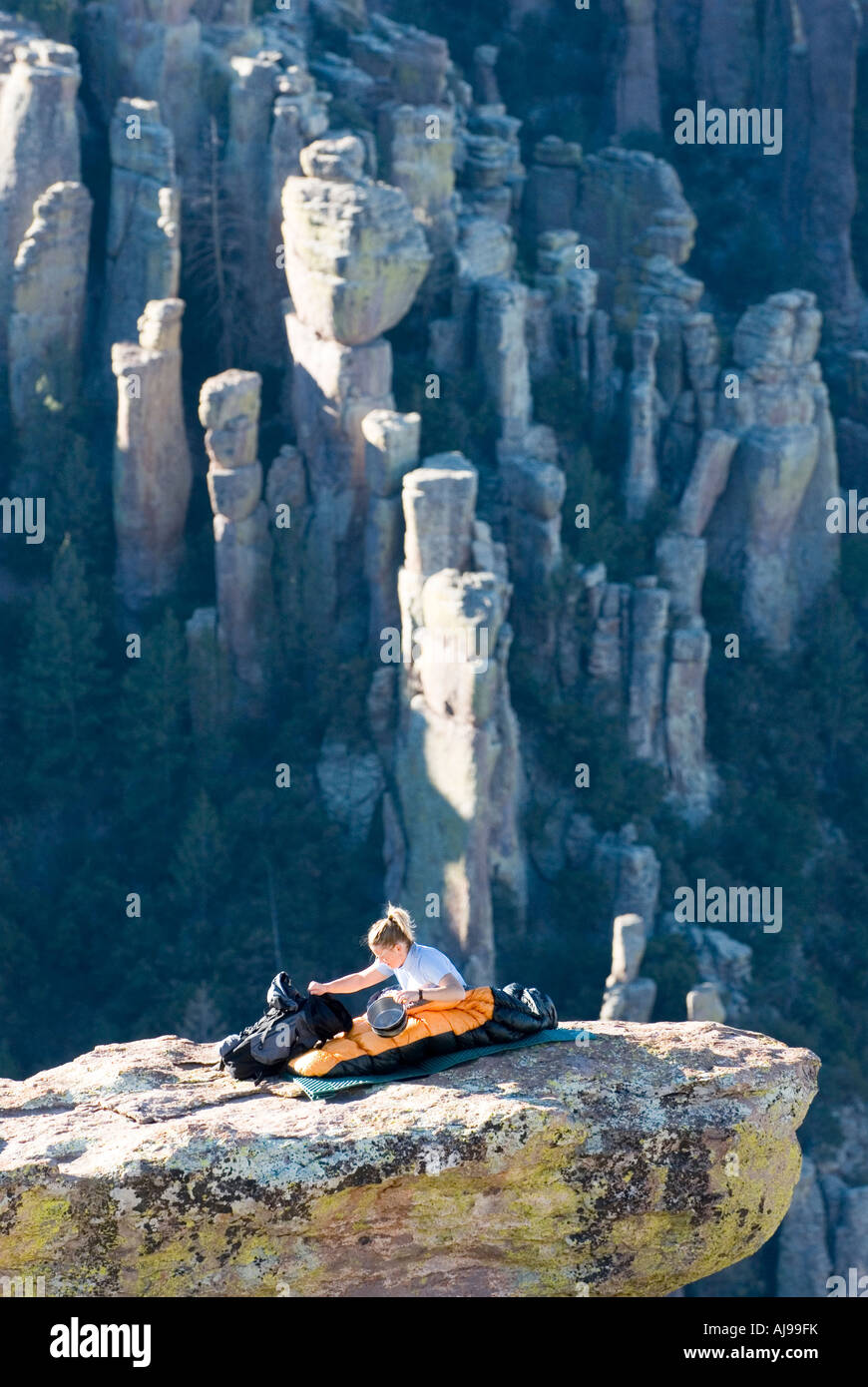 Balanced on the cliff edge hi-res stock photography and images - Alamy