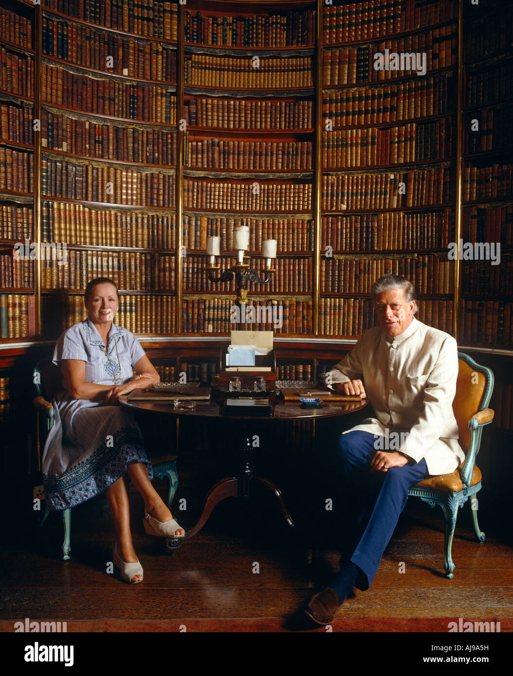 Lord & Lady Harewood Stock Photo - Alamy