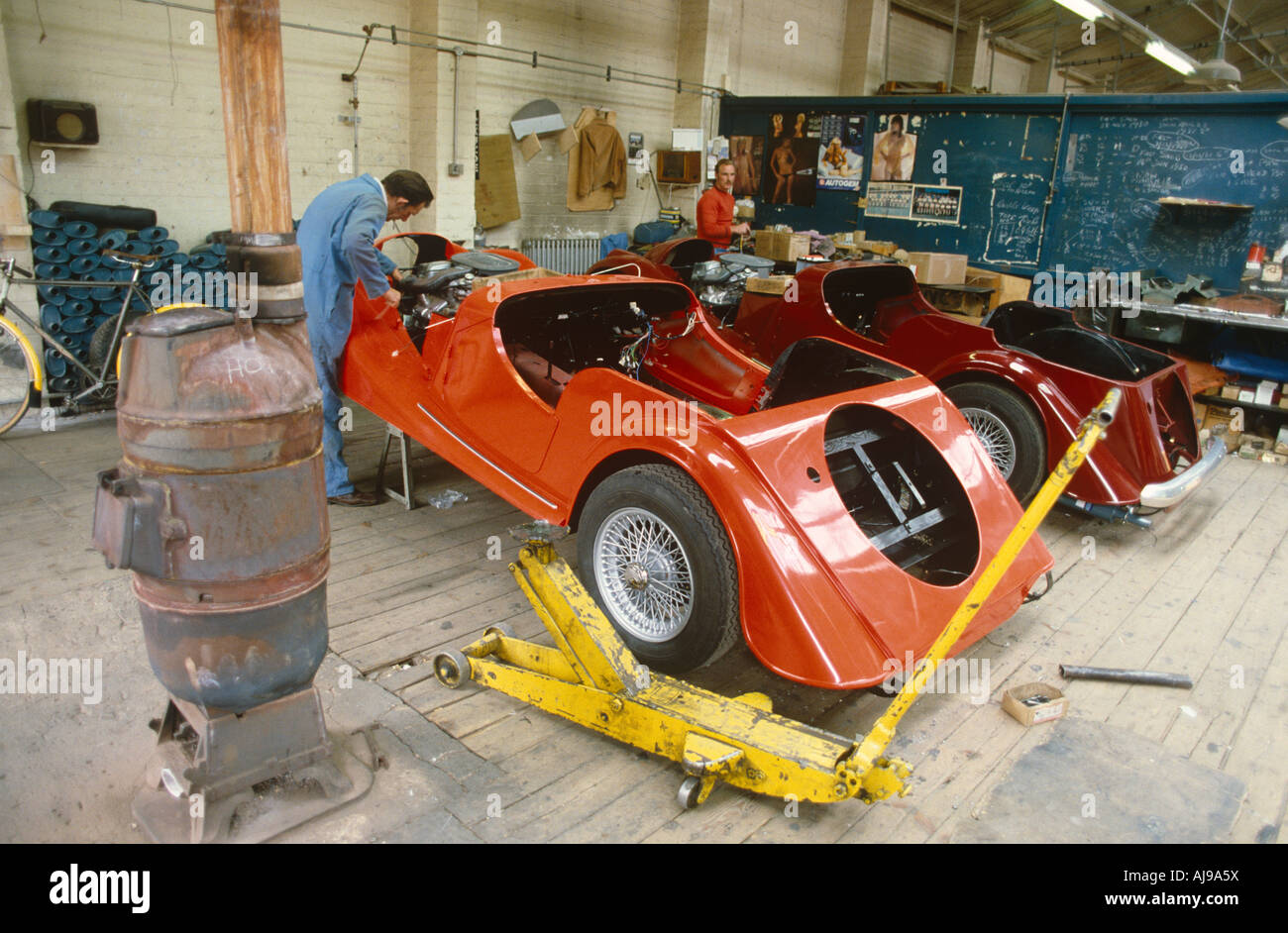 Morgan Car Factory Stock Photo - Alamy