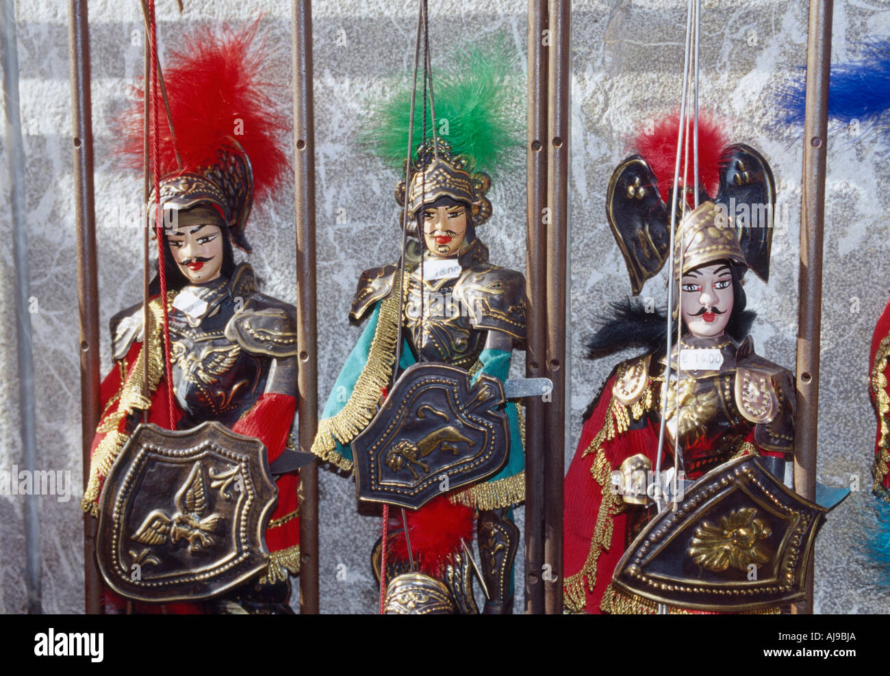 Handmade puppets Sicily Italy Stock Photo - Alamy