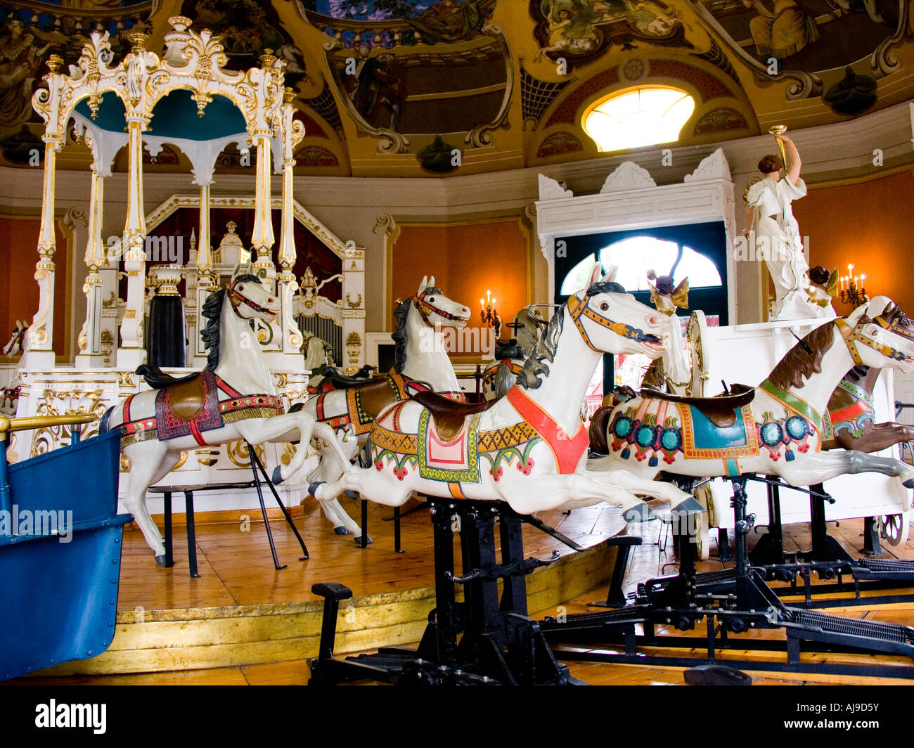 Liberty carousel, Budapest, Hungary Stock Photo - Alamy