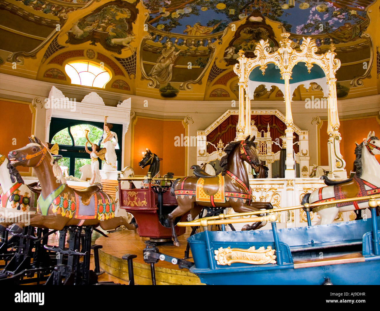 Liberty carousel, Budapest, Hungary Stock Photo - Alamy