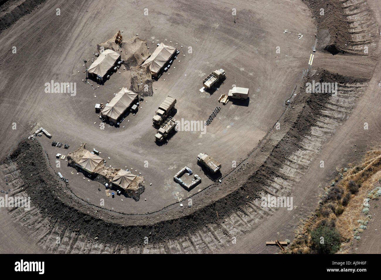 war movie set Stock Photo - Alamy