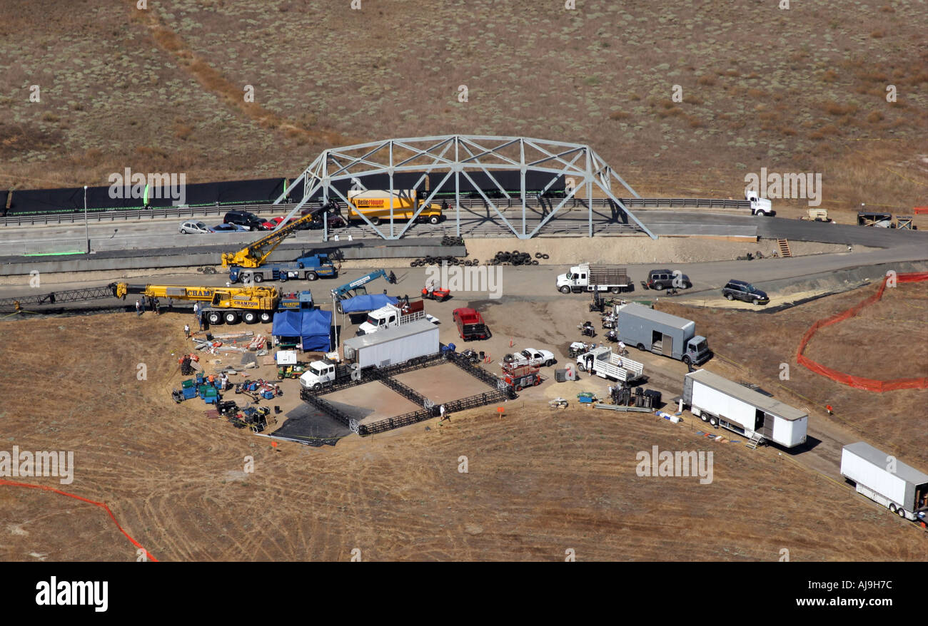 fake bridge scene Stock Photo - Alamy
