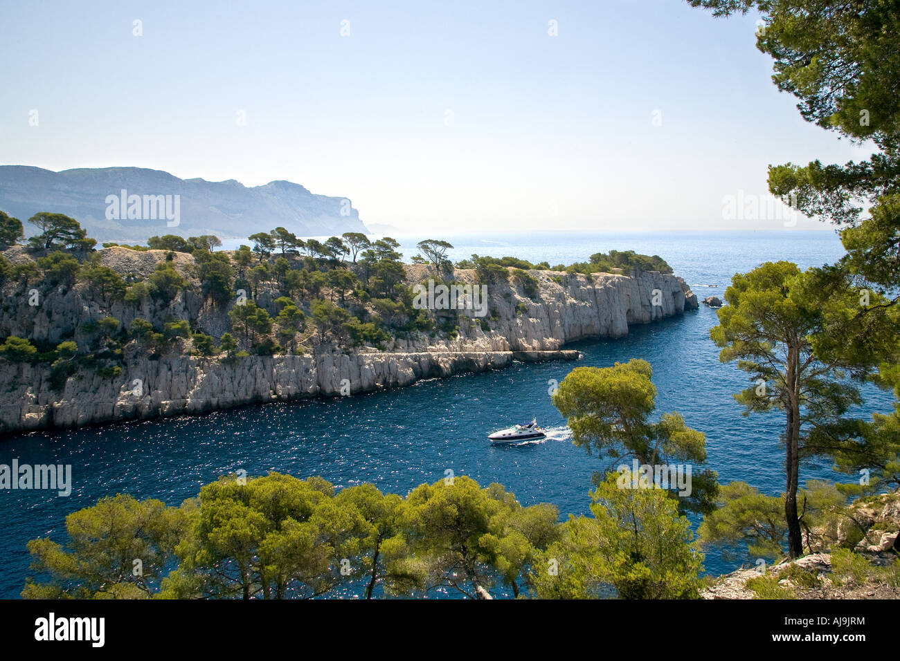 Calanque near Cassis; Port Pin. France Stock Photo - Alamy
