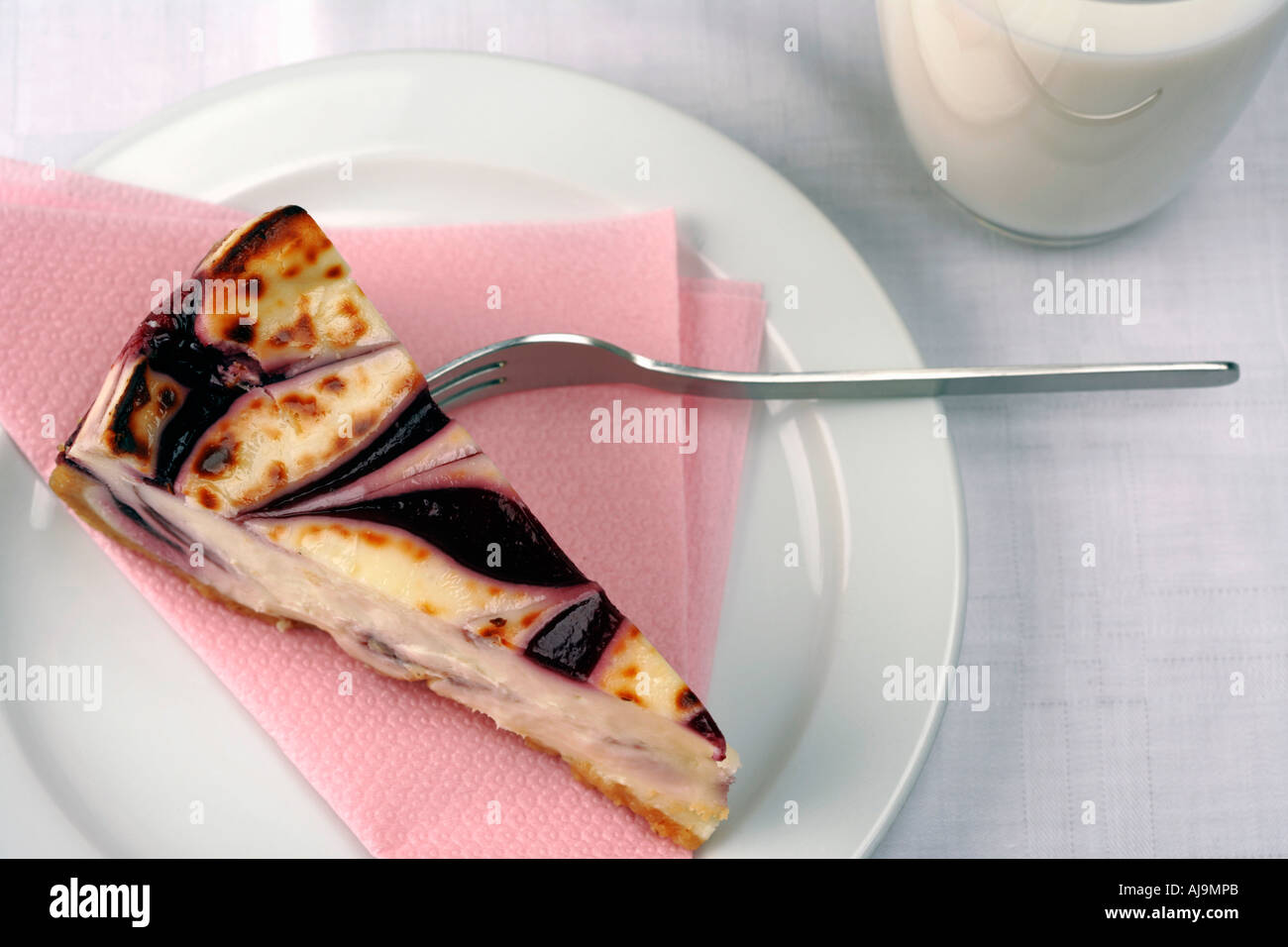 Milk slice cake on hi-res stock photography and images - Alamy