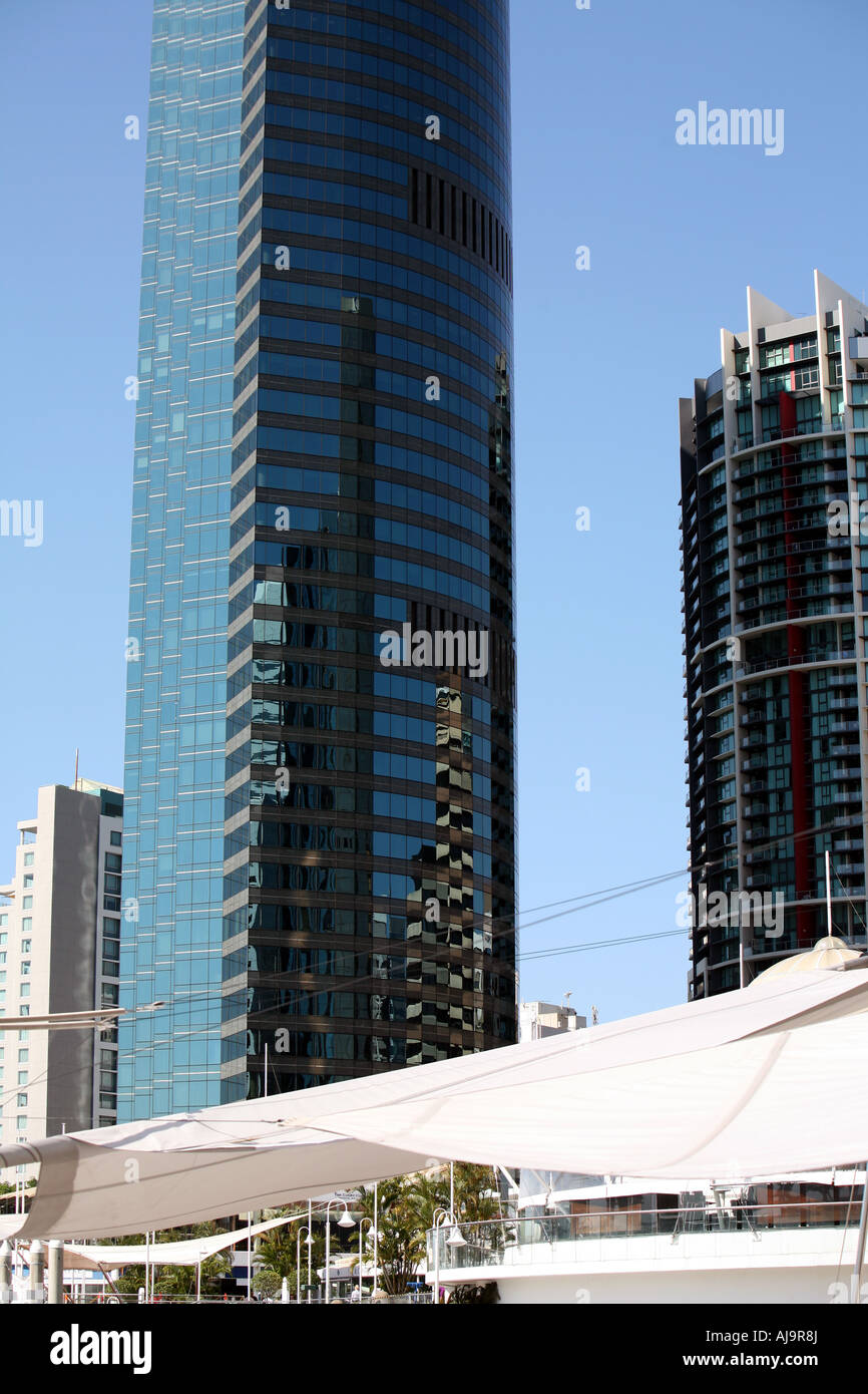 waterfront place, high rise office buildings brisbane, queensland Stock ...